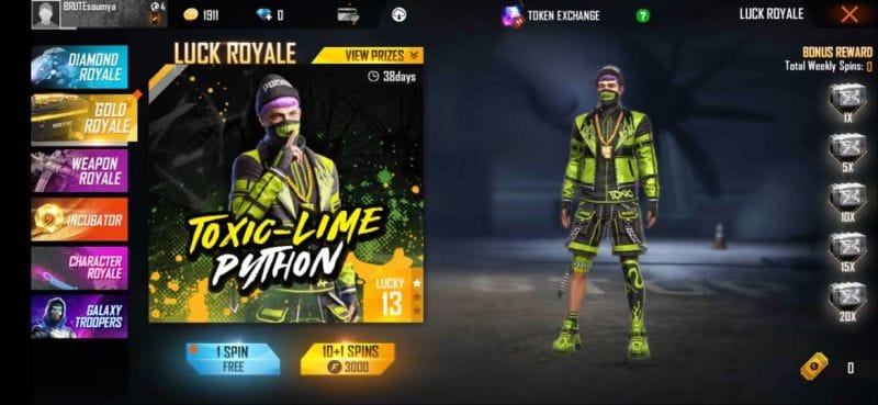 5 best Free Fire character bundles in January 2021