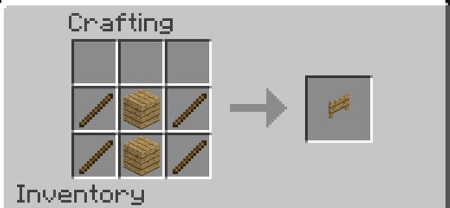 How to Make Fence in Minecraft in 3 easy Steps