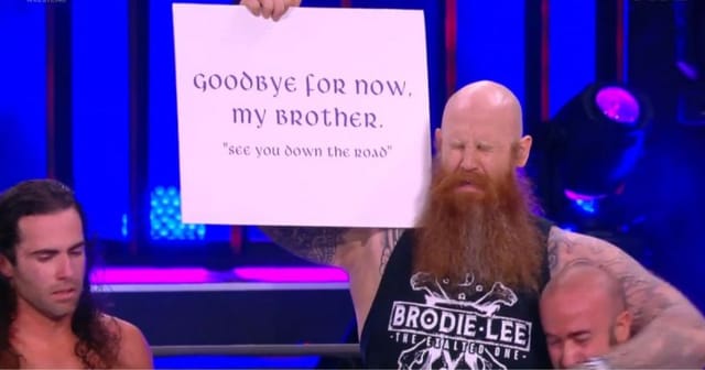 Erick Redbeard fka Rowan debuts on AEW Dynamite's Brodie Lee tribute ...