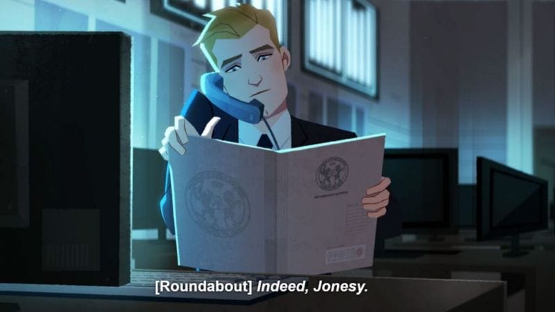 Fortnite's Agent Jonesy makes an appearence on an animated Netflix show