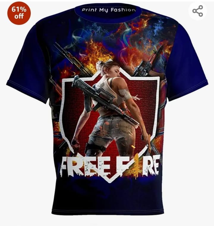 Best Free Fire T-shirts to buy online