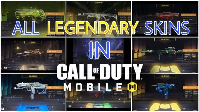 List of all legendary weapons in COD Mobile Season 13