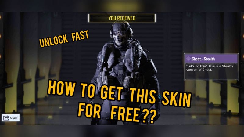 Ghost Stealth skin in COD Mobile Season 13: All you need to know