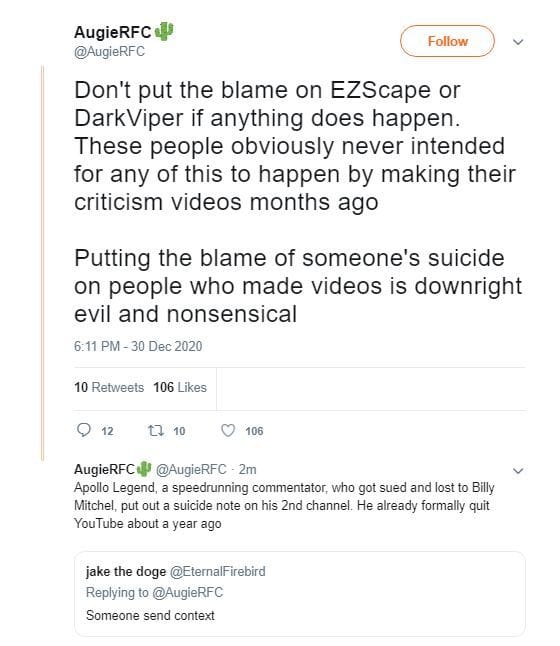 YouTuber "Apollo Legend" reportedly found dead at home hours after ...