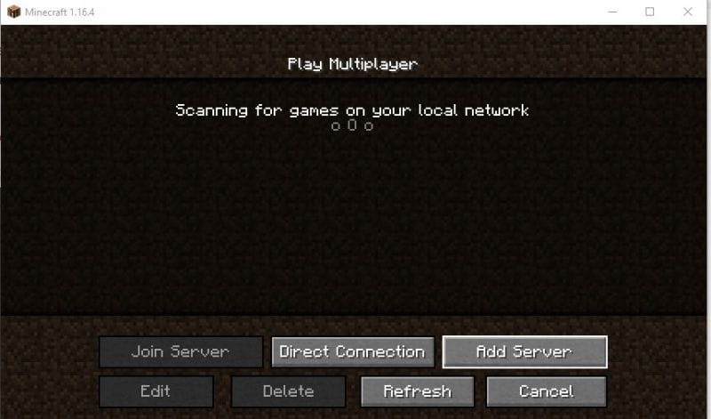 How to join a Minecraft server on PC?