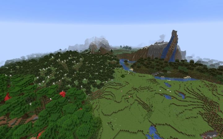5 most beautiful Minecraft seeds of all time