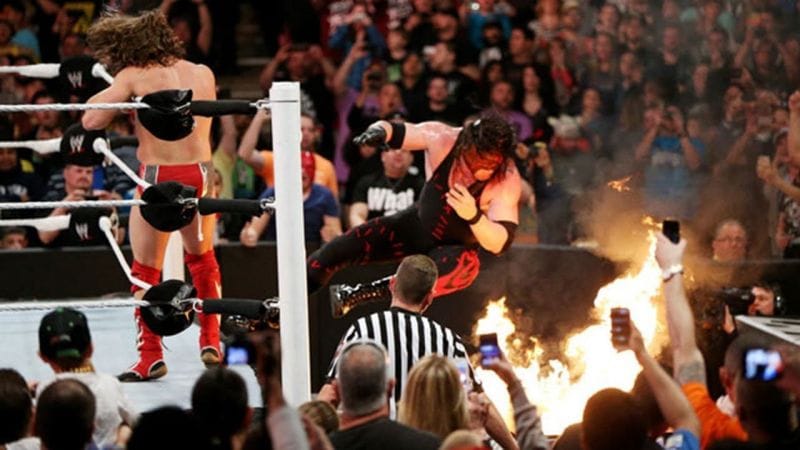 5 Times WWE Superstars were set on fire