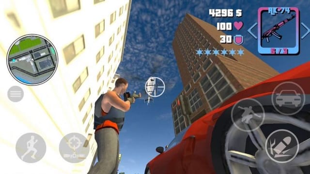 5 of the best games like GTA San Andreas on Android under 100 MB