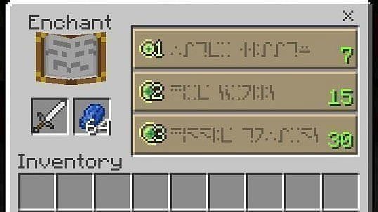 How to enchant in Minecraft using Lapis Lazuli