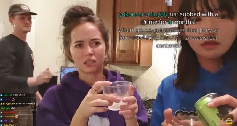"Maybe its just water": Twitch streamer finds out what her drink is the ...