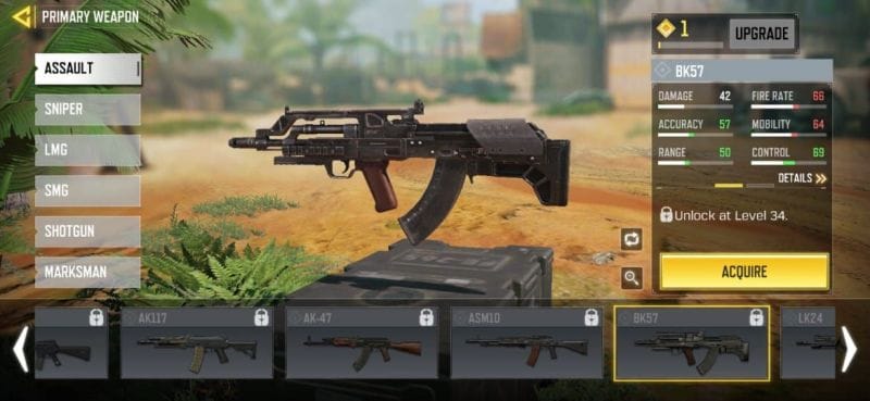 BK57 Assault Rifle in COD Mobile: All you need to know