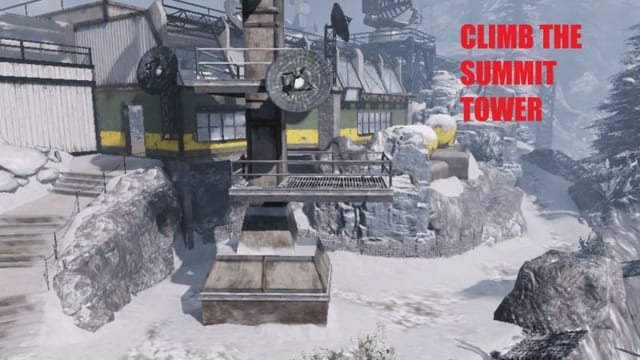 How to get on top of the Summit Tower in COD Mobile Season 13: Step-by ...
