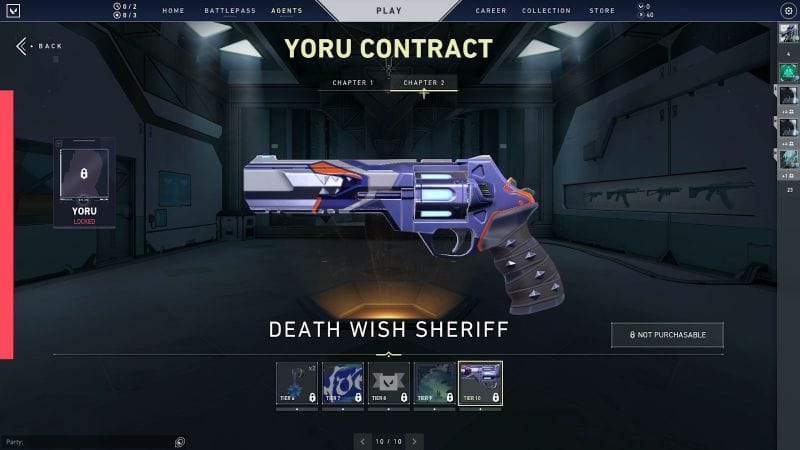 Valorant patch 2.00 Yoru Agent contract guide