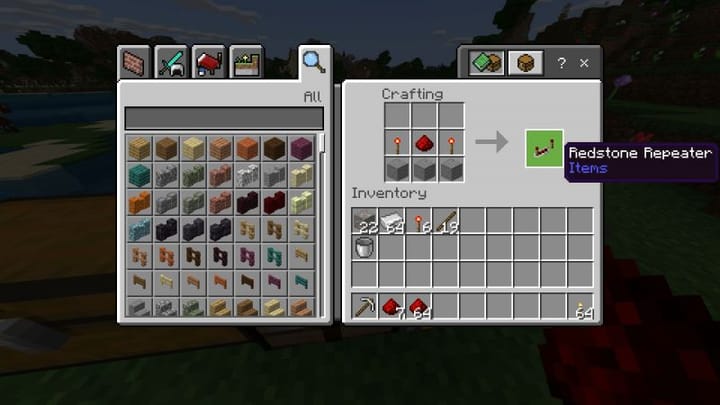 How to Make & Use a Redstone Repeater in Minecraft
