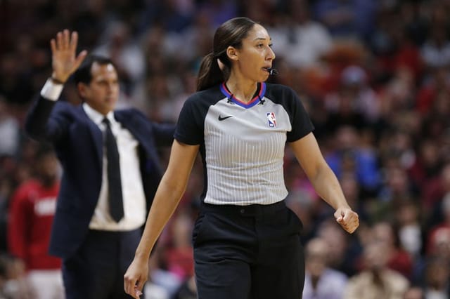 How many female NBA referees are there?