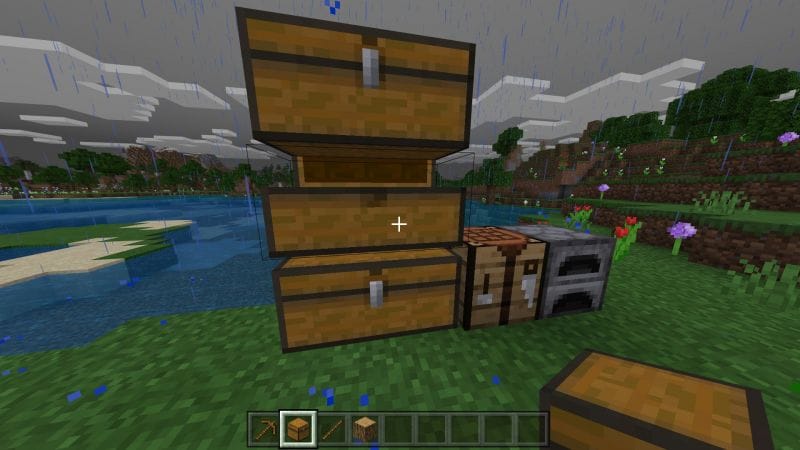 How to make a Chest in Minecraft & How to Use It