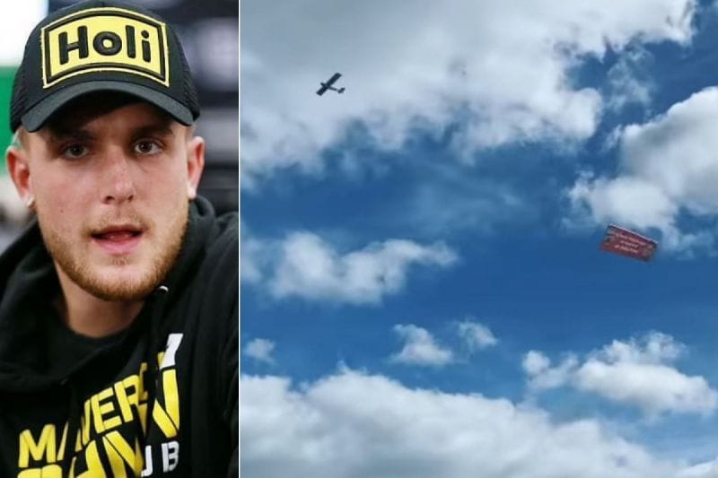 Jake Paul hires plane to taunt Conor McGregor with banner
