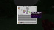 How to Make Strength Potion in Minecraft