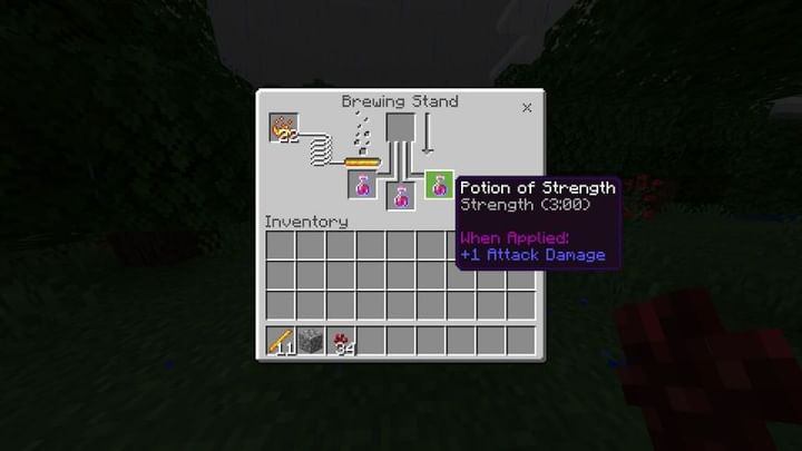 How to Make Strength Potion in Minecraft