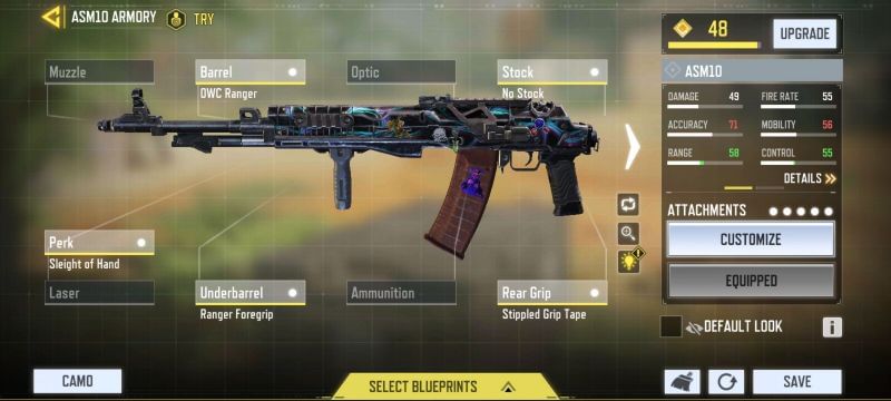 Five best ASM10 loadouts in COD Mobile