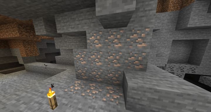 Where does iron spawn in Minecraft?