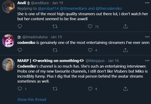 Twitter reacts as Twitch streamer "CodeMiko" is banned for the 3rd time ...