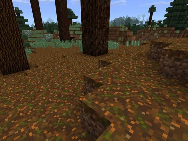The uses for Podzol in Minecraft