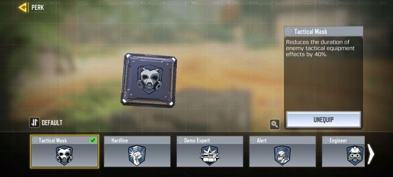 How to use the Tactical Mask perk in COD Mobile Season 13: Step-by-step ...