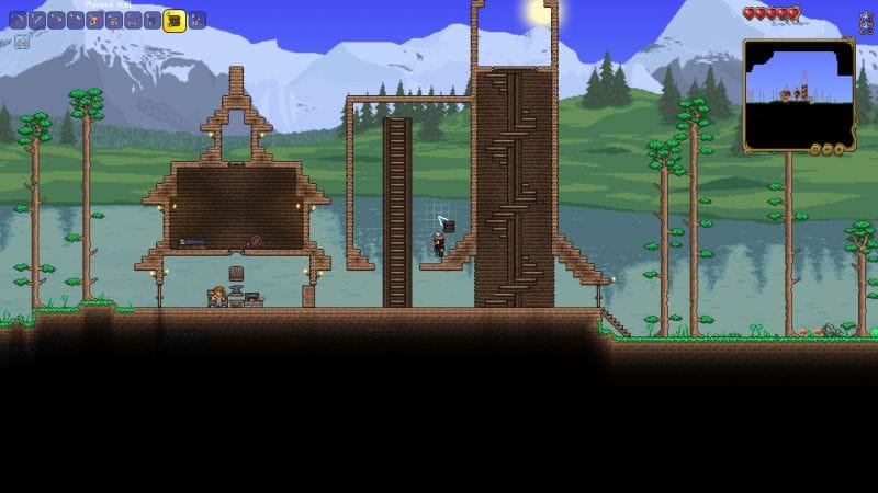 How to Make Stairs in Terraria | Materials, Crafting Guide, Uses, Tips ...