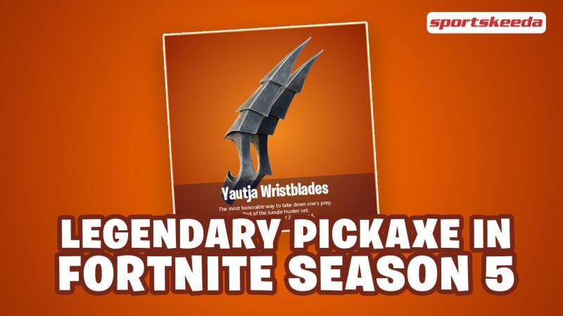 How get Predator's legendary pickaxe in Fortnite Season 5