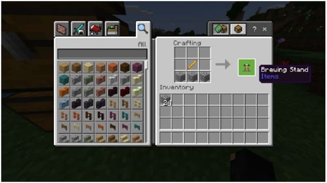 How to make a potion of weakness in Minecraft easily