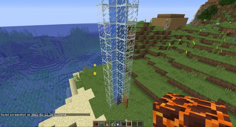 How to Make a Water Elevator in Minecraft : Materials, Crafting Guide ...