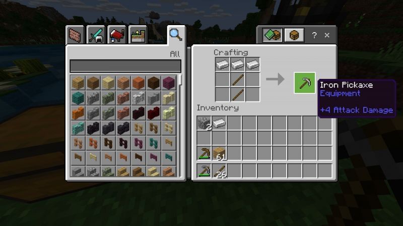 How to make a Pickaxe in Minecraft: Materials, Crafting Guide & How to Use