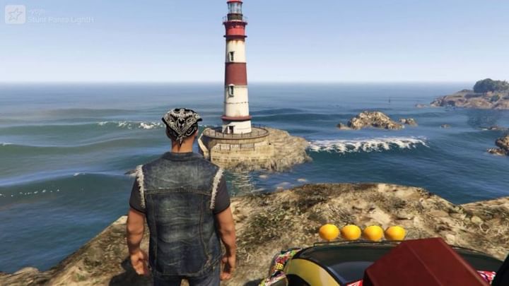 Where is the lighthouse in GTA 5?
