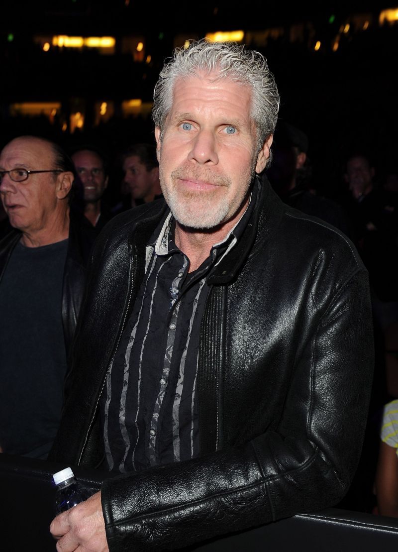 How long has Hellboy actor Ron Perlman been working with the UFC?