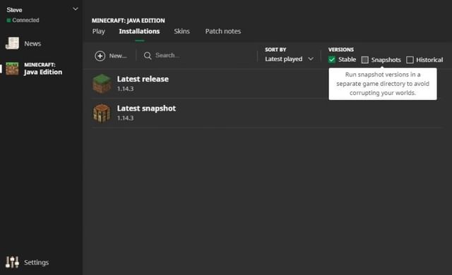 What are Minecraft Java Edition Snapshots?