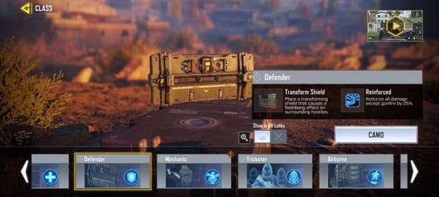 The best classes to use in COD Mobile battle royale