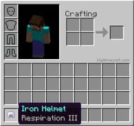 What does respiration do in Minecraft?