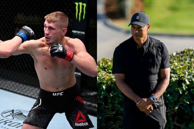 Did UFC fighter Austin Hubbard suffer the same leg injury that Tiger ...