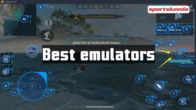 3 best Free Fire emulators for 2 GB RAM PCs