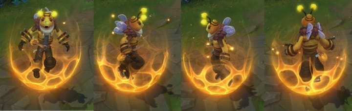 League of Legends reveal skins and welcomes Beezahar, Yuubee, and Bee ...