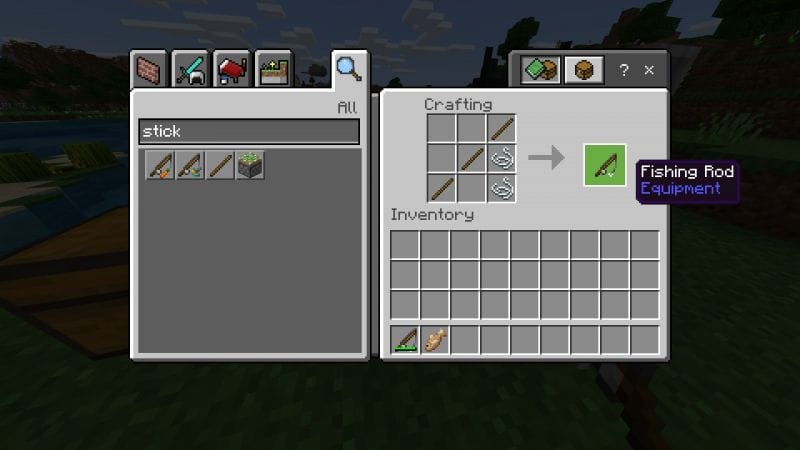 Fishing in Minecraft: How to Make Fishing Rod & Catch Fishes