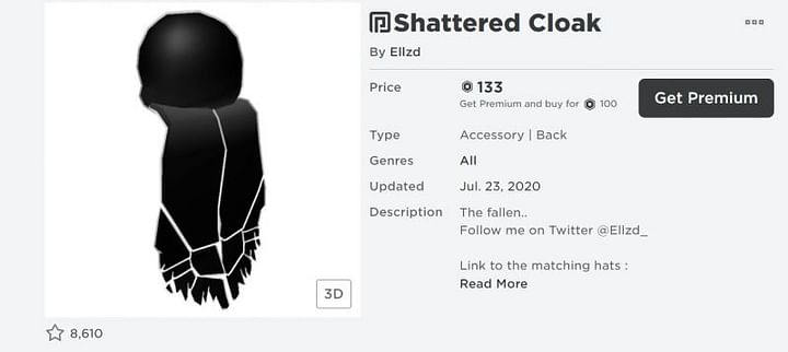 Top 5 Coolest Looking Capes In Roblox