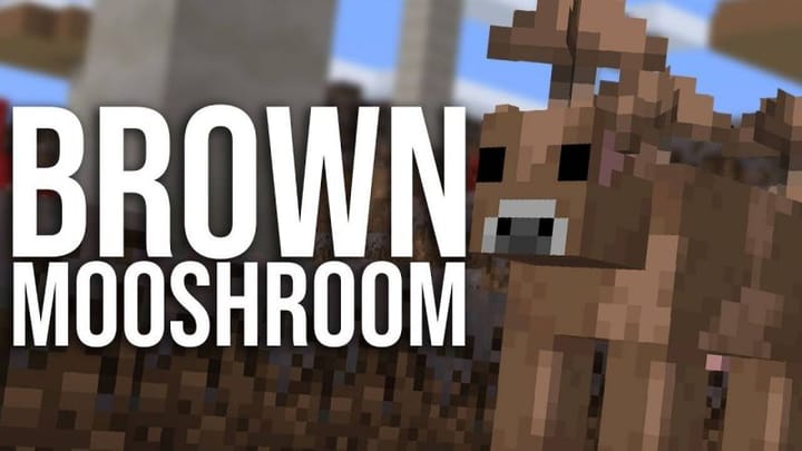 Minecraft's rare Brown Mooshroom Cow: All you need to know