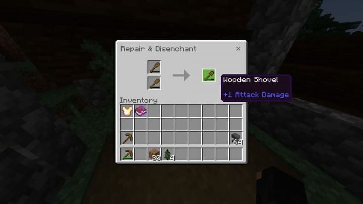 How to make & Use Grindstone in Minecraft