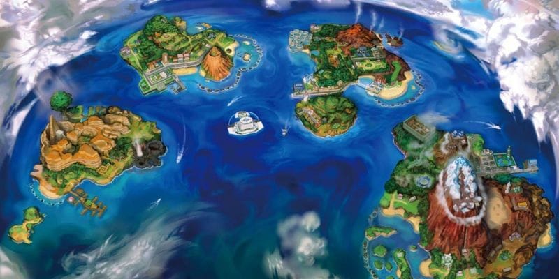 Top 3 best-designed Pokemon regions of all time