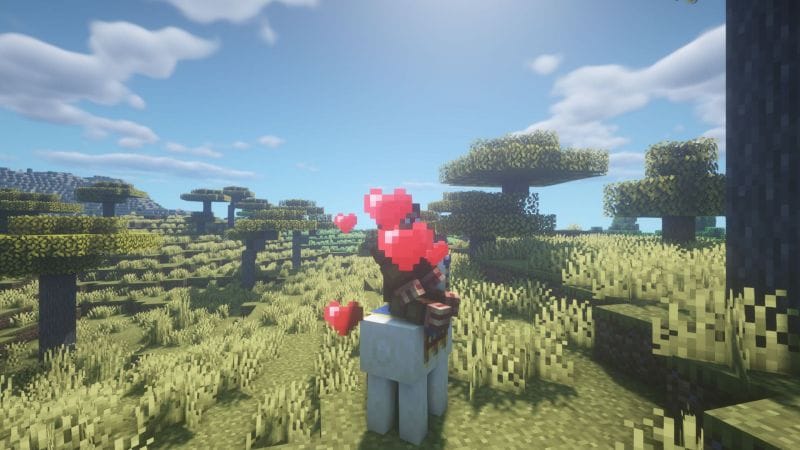 What do llamas eat in Minecraft?