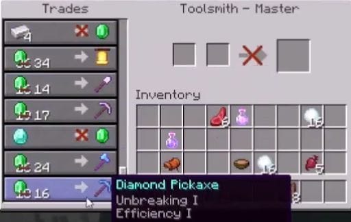 5 best villager trades in Minecraft version 1.16.3