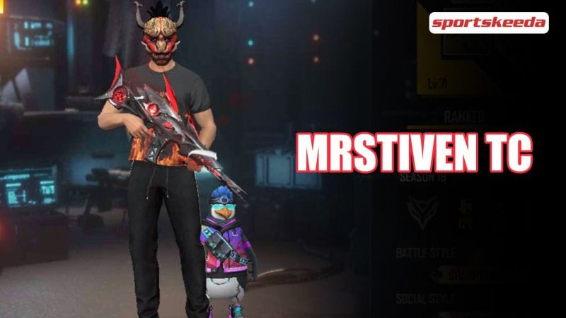 MrStiven Tc's Free Fire ID, stats, and K/D ratio in February 2021
