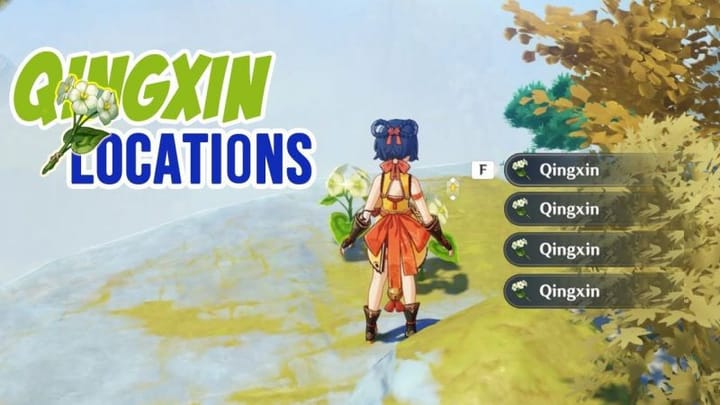 Top 5 Qingxin locations in Genshin Impact